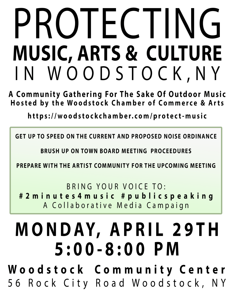 PROTECT MUSIC – Woodstock Chamber Of Commerce & Arts