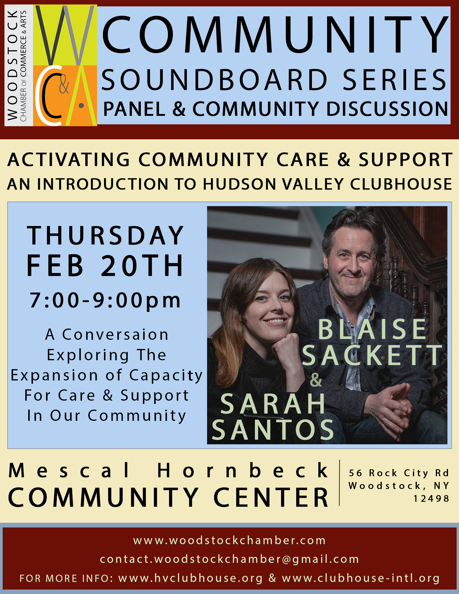 COMMUNITY SOUNDBOARD—ACTIVATING COMMUNITY CARE & SUPPORT – Woodstock ...